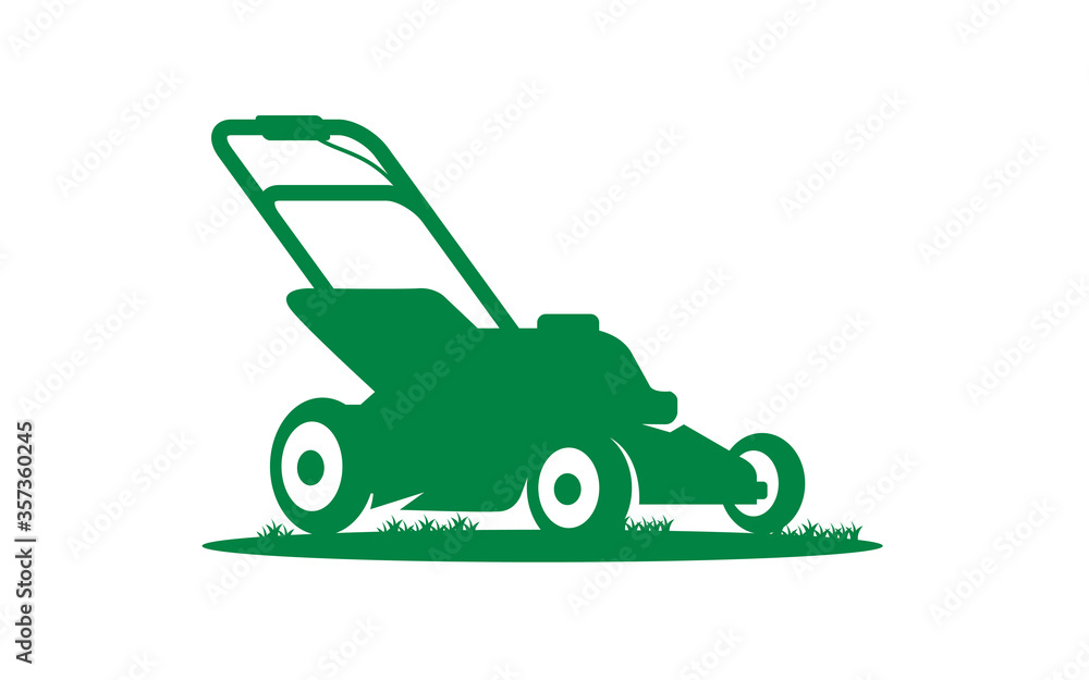 Mower landscaping logo design template for your business Stock Vector ...