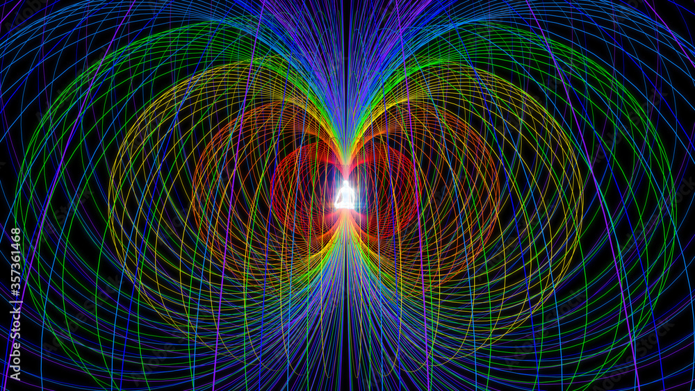 torsion fields Stock Illustration | Adobe Stock