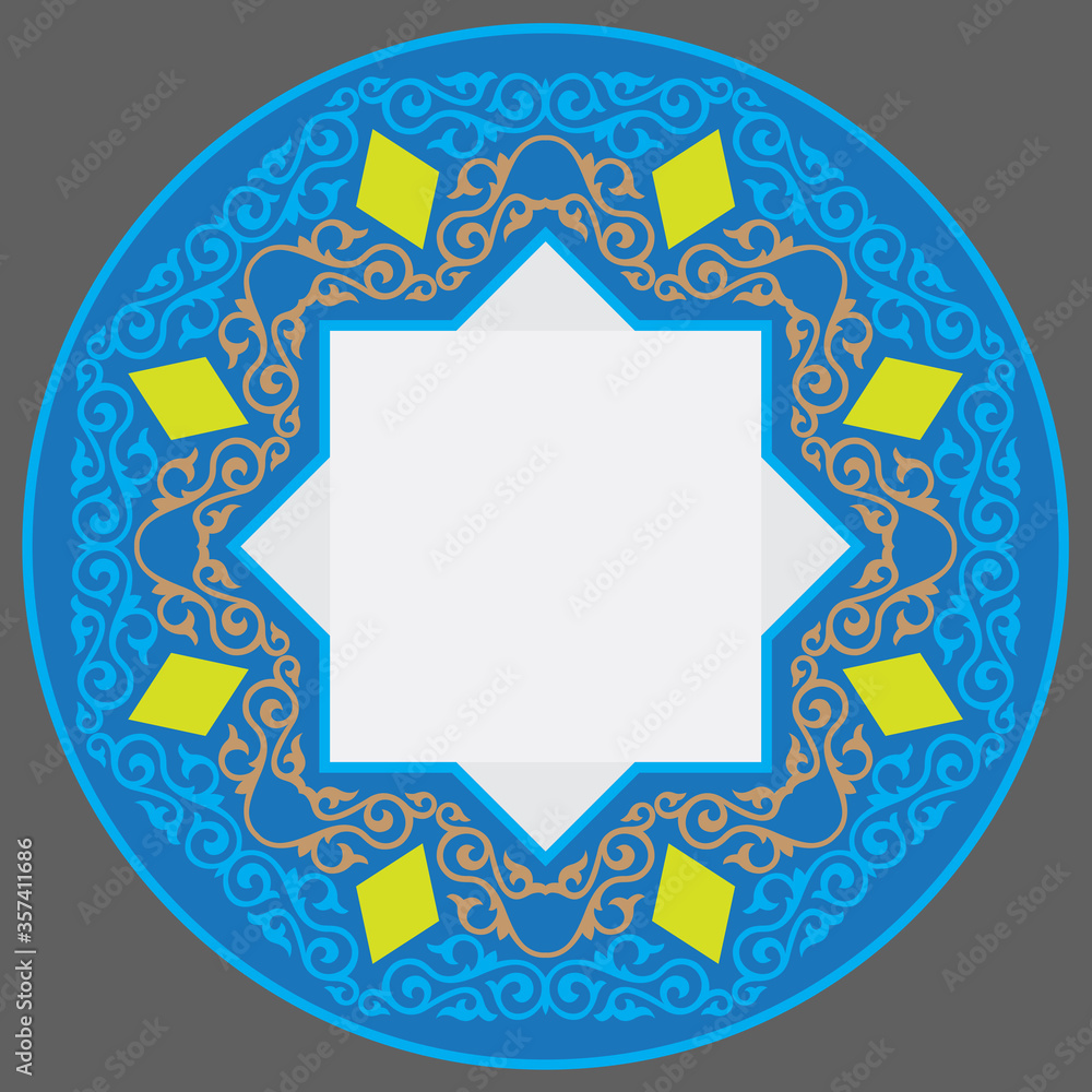 Beautiful Decorative Blue Frame Border With Fine Details Stock Vector ... Beautiful Decorative Blue Frame Border With Fine Details Stock Vector ...