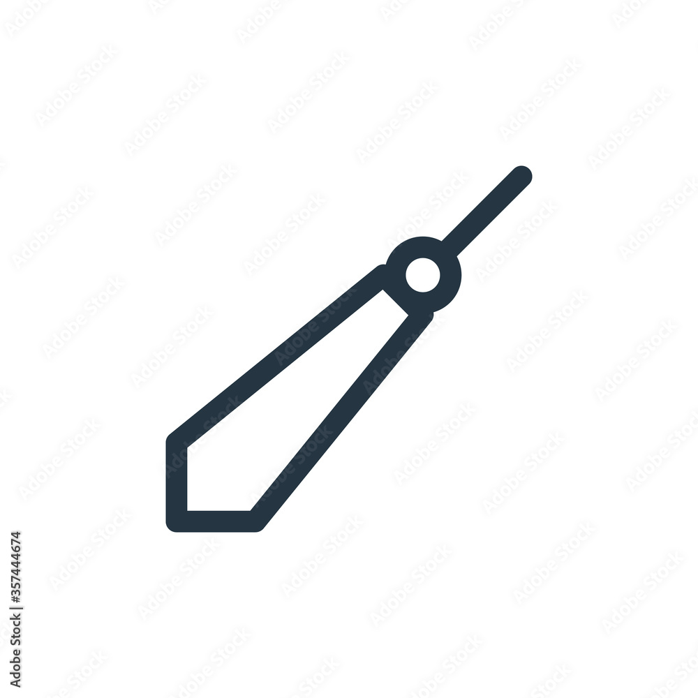 pendulum vector icon. pendulum editable stroke. pendulum linear symbol ...