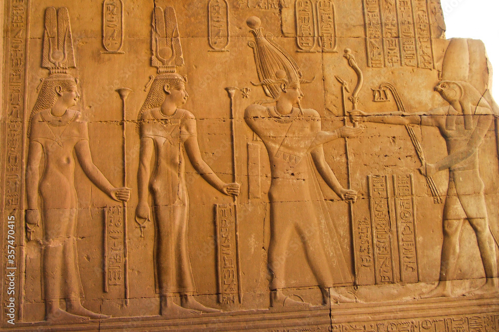 Ancient Egyptian script Stock Photo | Adobe Stock