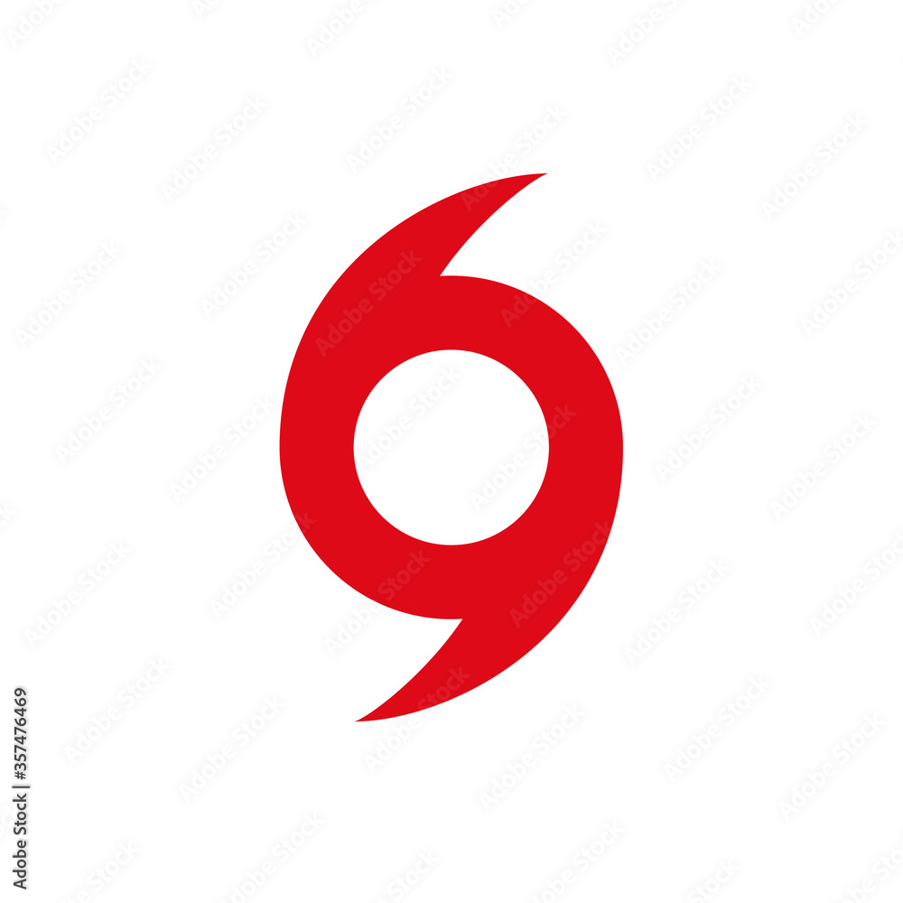 hurricane scale icon, logo warning vector. vortex symbol. cyclone storm ...