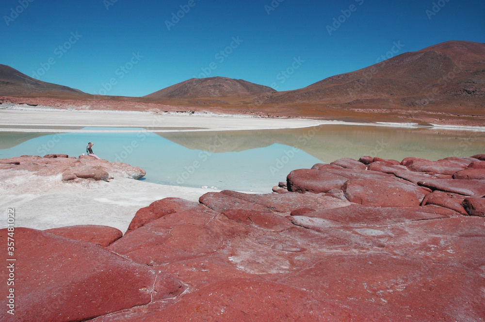 Piedra Roja,Desierto de Atacama,San Pedro De Atacama,Chile,Sudamerica ...