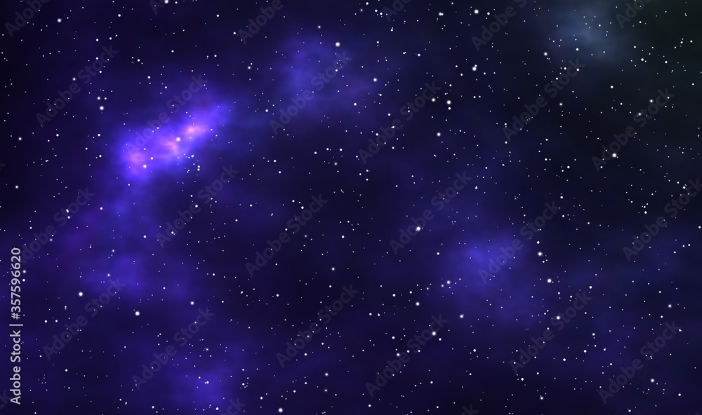 Spacescape illustration graphic design background Stock Illustration | Adobe Stock