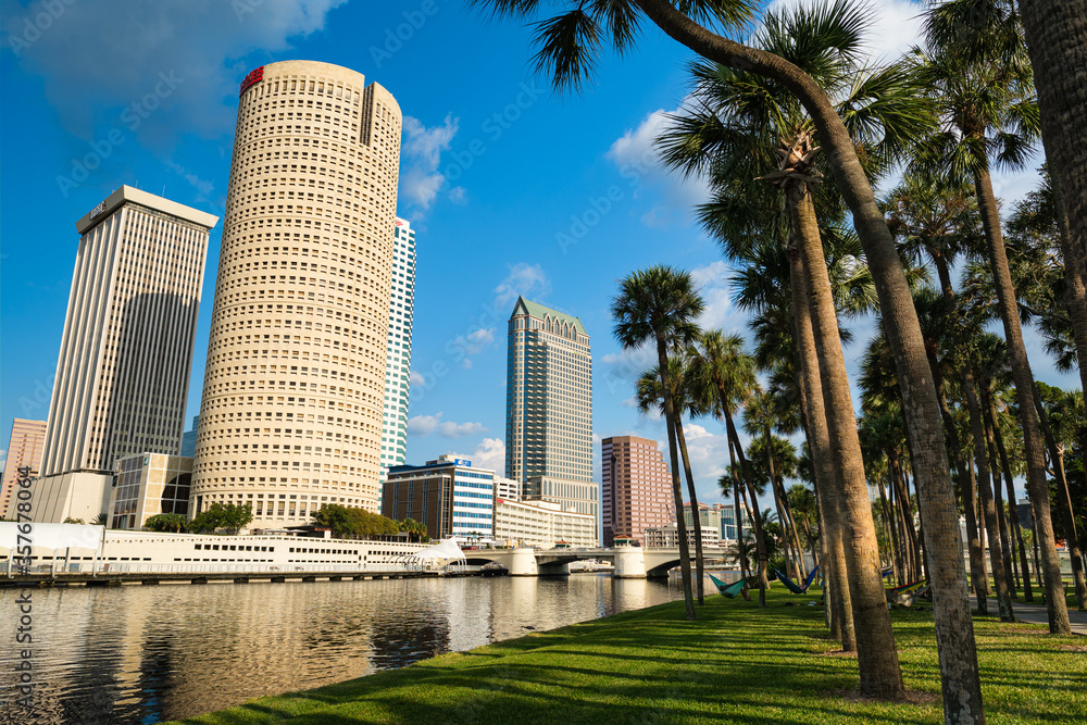 Downtown Tampa Florida Skyline Stock Photo | Adobe Stock Downtown Tampa Florida Skyline Stock Photo | Adobe Stock