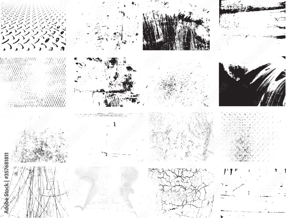 grunge textures set. background. vector illustration. Stock Vector ...
