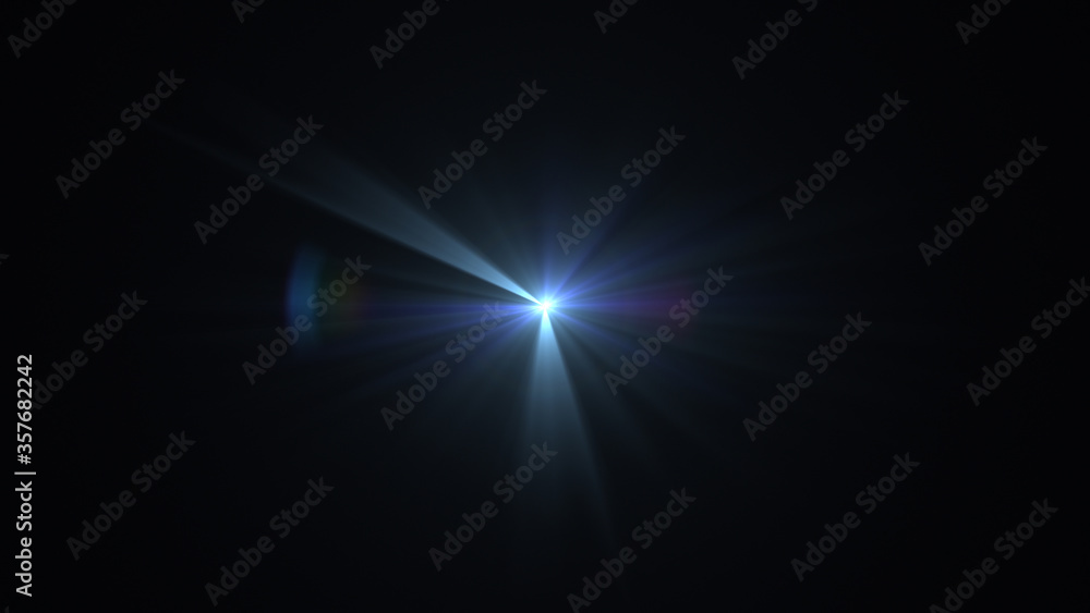 Optical Lens Flare Effect, Light Burst. Very High Quality and Realistic ...