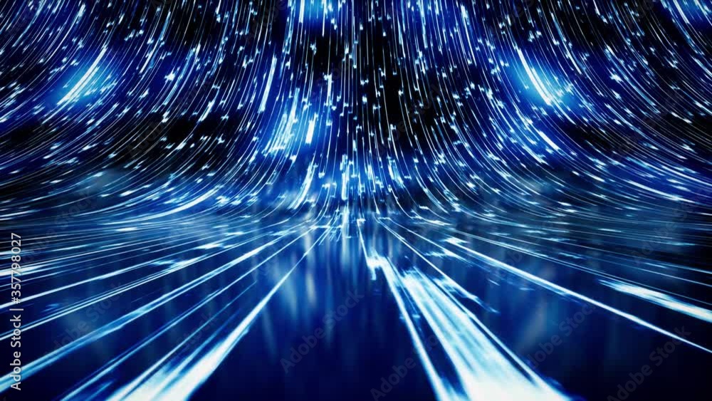 Colorful abstract light streaks effect animation background. Music ...