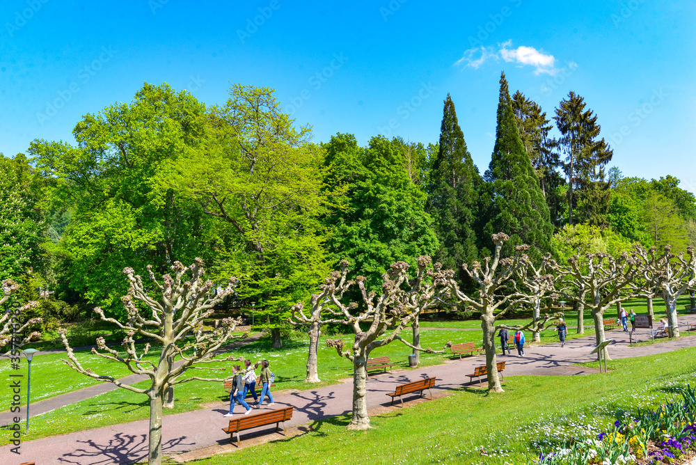 Kurpark Bad Orb - Hessen Stock Photo | Adobe Stock