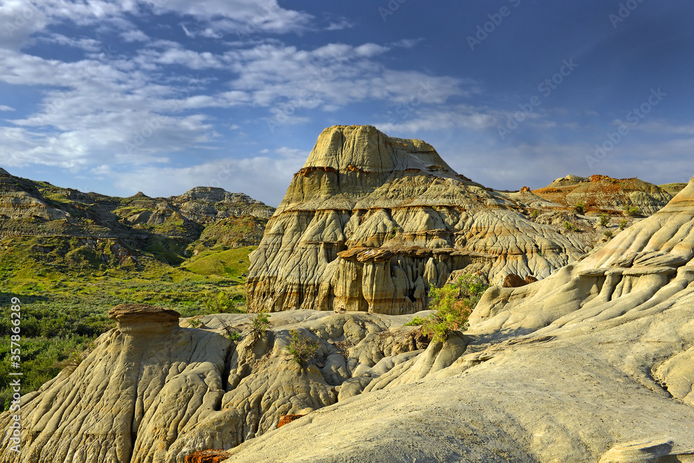Badlands in Dinosaur Provincial Park, Alberta, Canada, UNESCO World ...