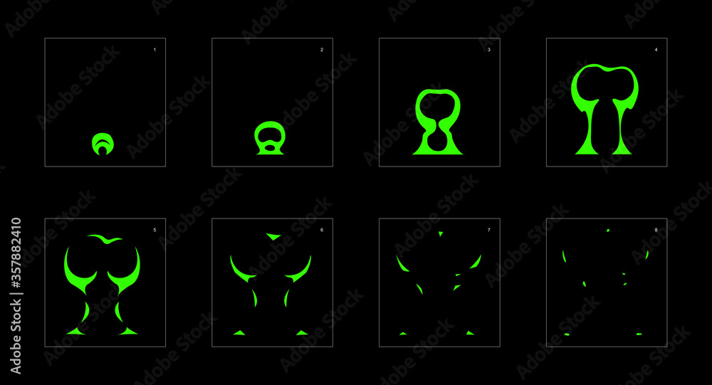 Liquid Explosion Effect Explosion Animation Effect Animation Sprite Sheet For Games Cartoon