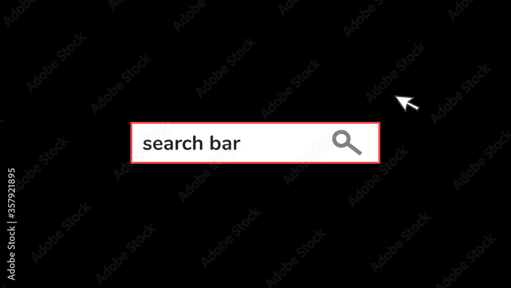 Web Search Bar Stock Template | Adobe Stock