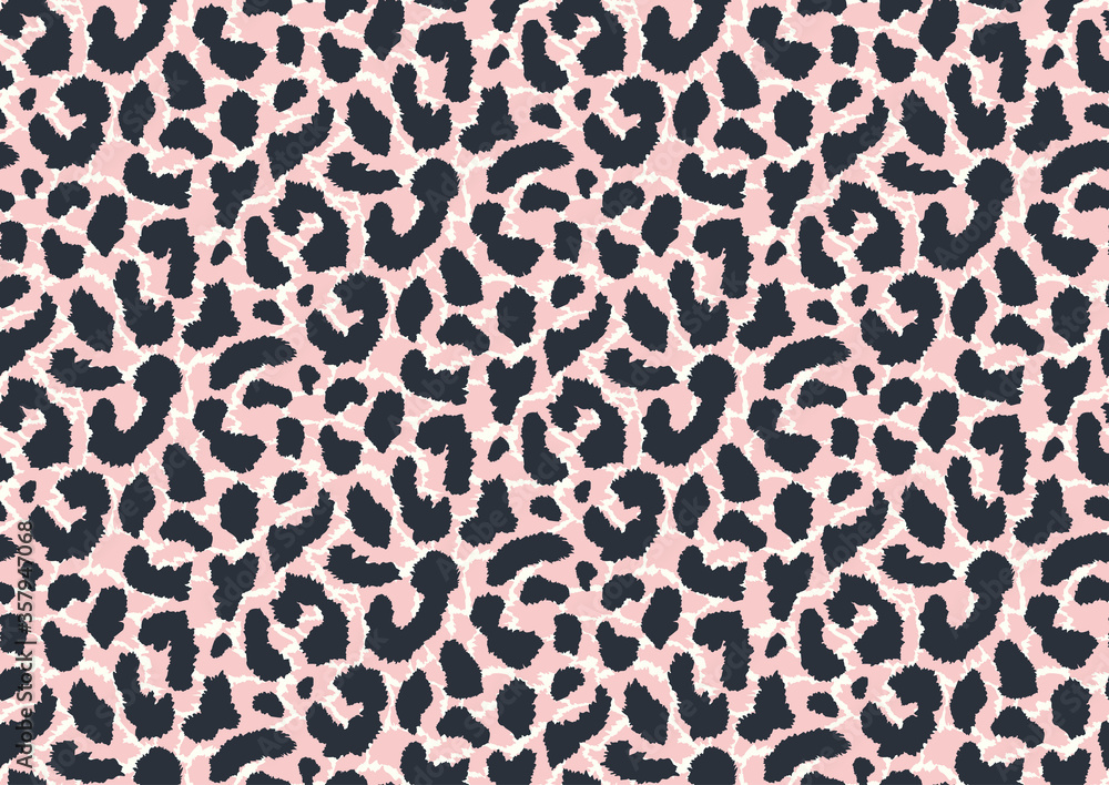 Bold abstracted leopard skin seamless pattern design. Jaguar, leopard ... Bold abstracted leopard skin seamless pattern design. Jaguar, leopard ...