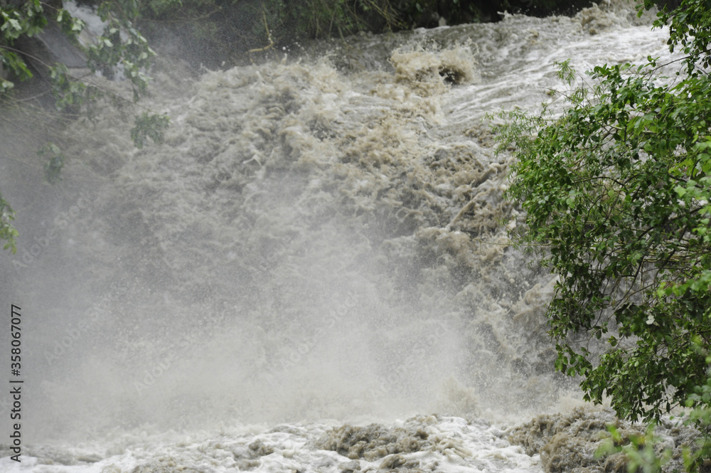 flood, a destructive natural phenomenon Stock Photo | Adobe Stock