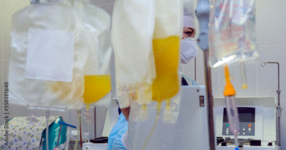 plasma package with this blood group. They are used in operations and ...