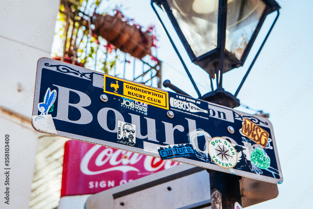 New Orleans Street Signage Louisiana USA Stock Photo | Adobe Stock
