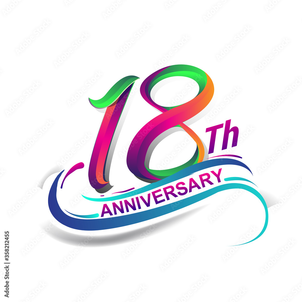 18th Birthday Logo
