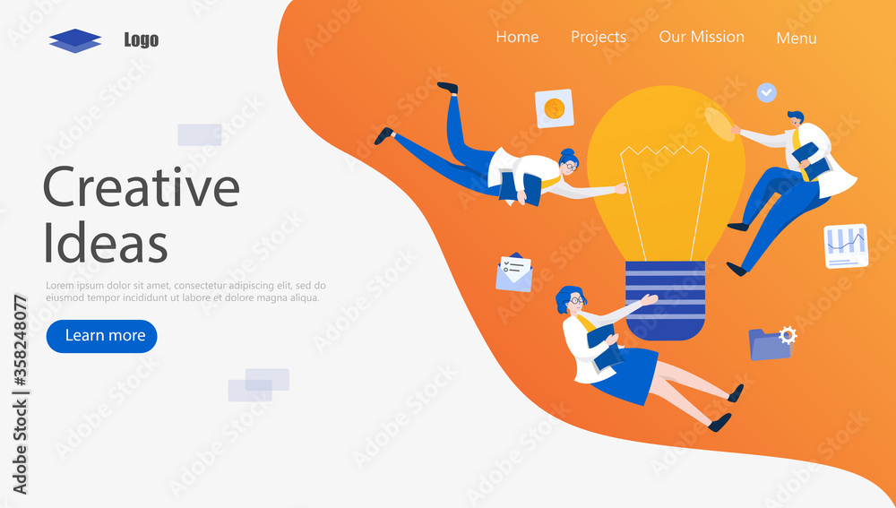 Team Metaphor Vector Illustration Concept , Suitable for web landing ...