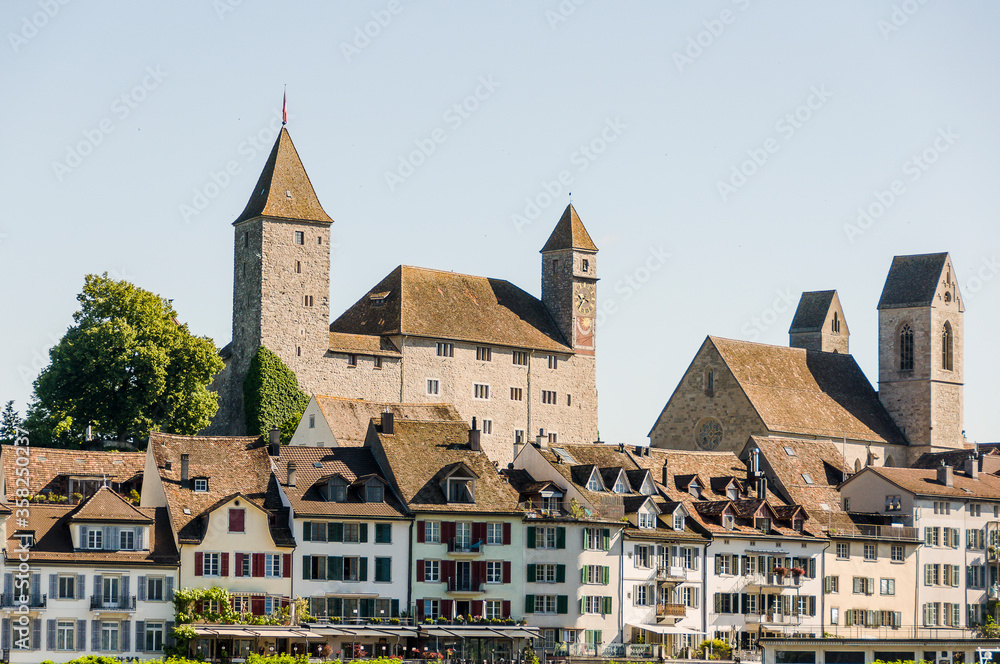 Rapperswil, Schloss, Schlossberg, Kirche, St. Johann, Altstadt ...