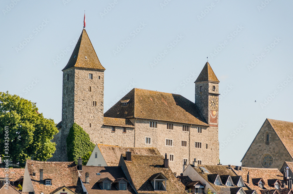 Rapperswil, Schloss, Schlossberg, Kirche, St. Johann, Altstadt ...