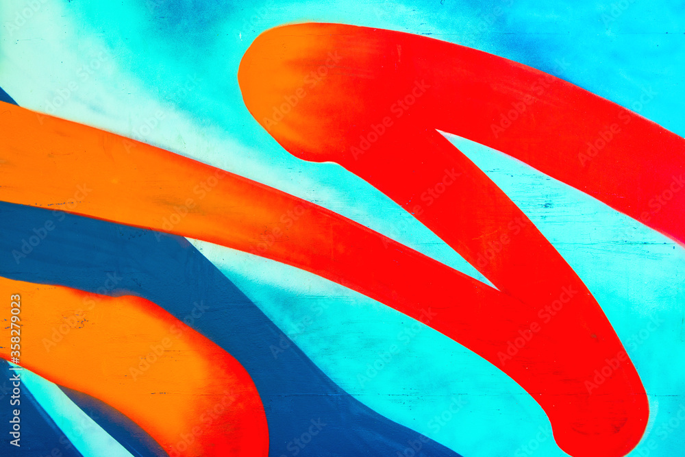 Closeup of colorful urban wall texture. Modern pattern for wallpaper or ...