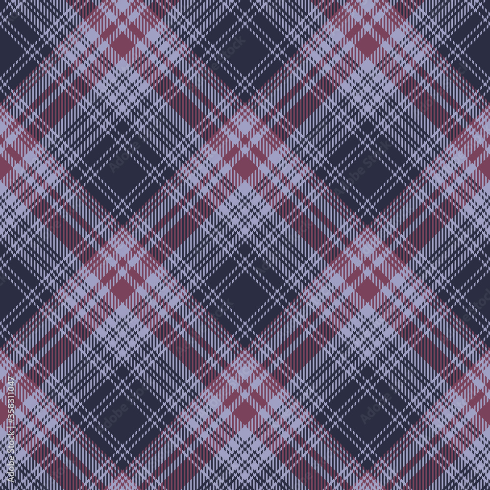 Abstract pattern for textile design in purple and pink. Tartan ombre ...
