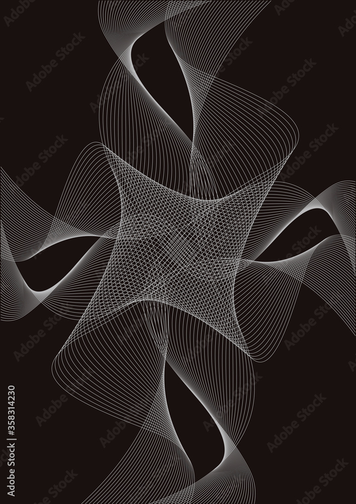 Black Abstract background certificate. Illustration of black background ...
