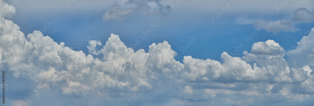 Sky clouds panorama landscape Stock Photo | Adobe Stock