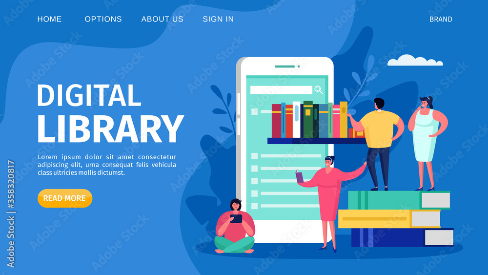 Digital Library Banner