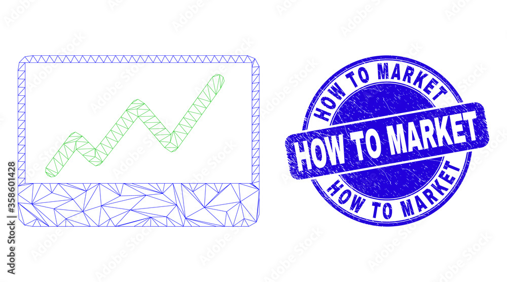 Vetor de Web carcass stocks chart pictogram and How to Market seal ...