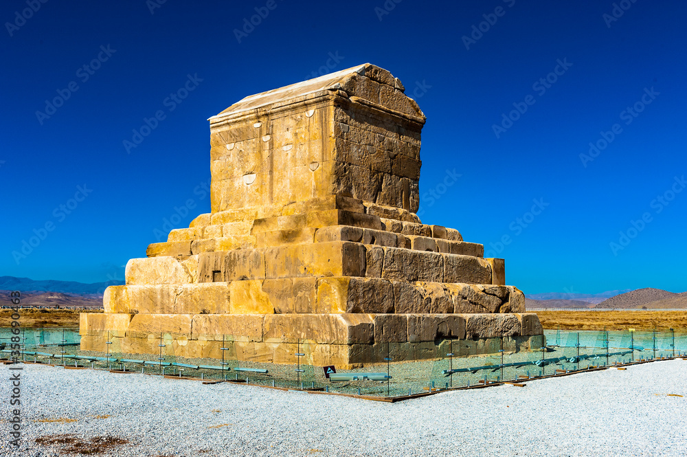 It's Tomb of Cyrus the Great, the burial place of Cyrus the Great of ...
