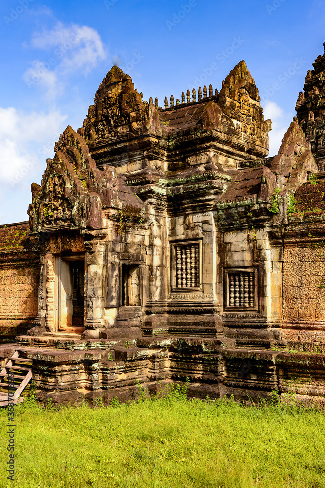 It's Banteay Samre, a temple at Angkor, Cambodia. It's named after the ...