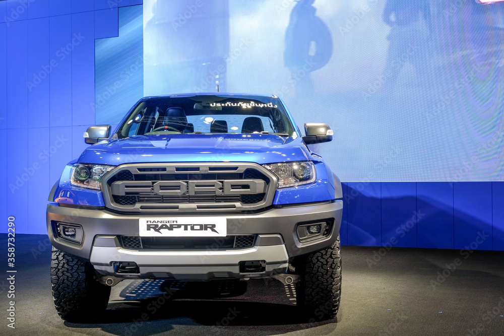 Thailand 30 NOV 2018: FORD RANGER RAPTOR at The 35th Thailand ...