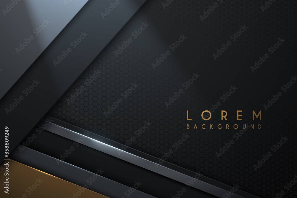 Abstract metal background with light effect Stock Vector | Adobe Stock