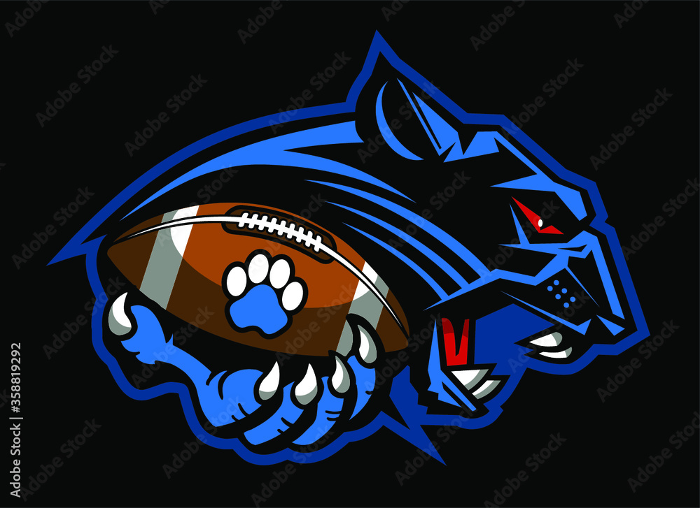 Panther Football Mascot