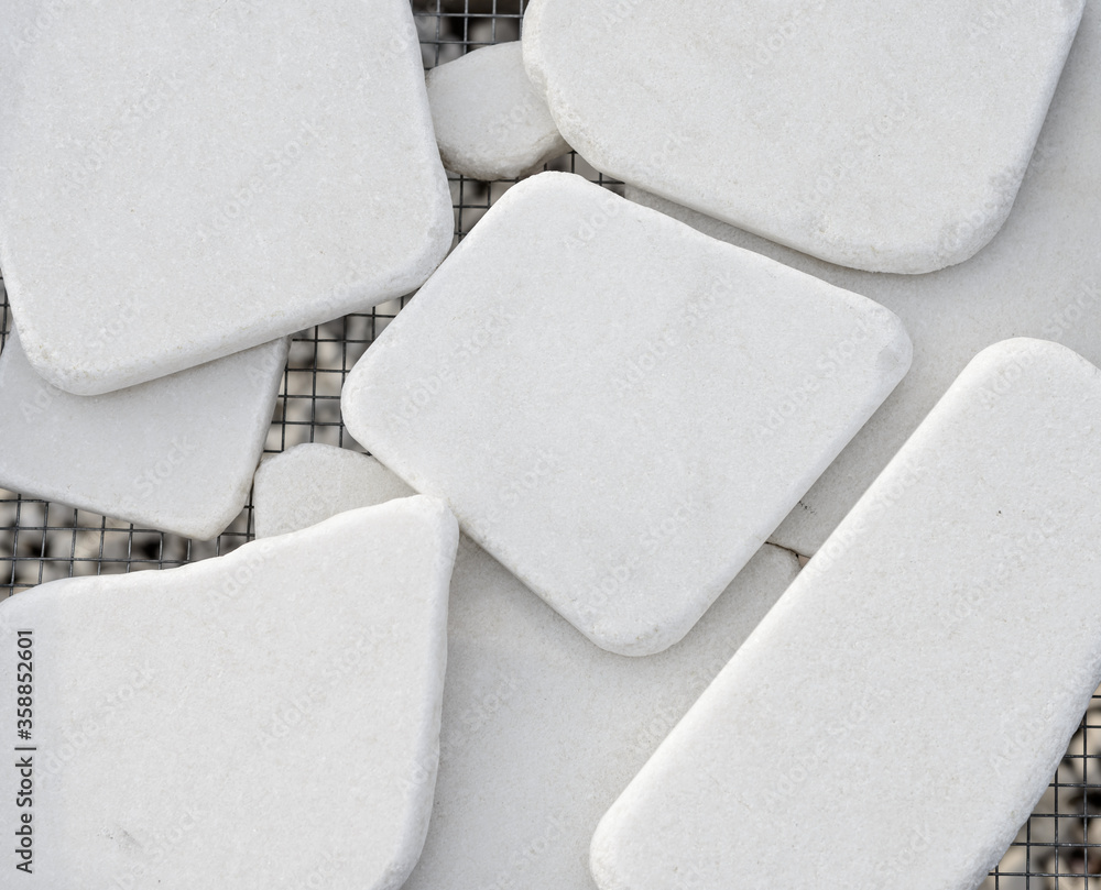 Natural stone grey granite background. Bright hard grey granite rock ...