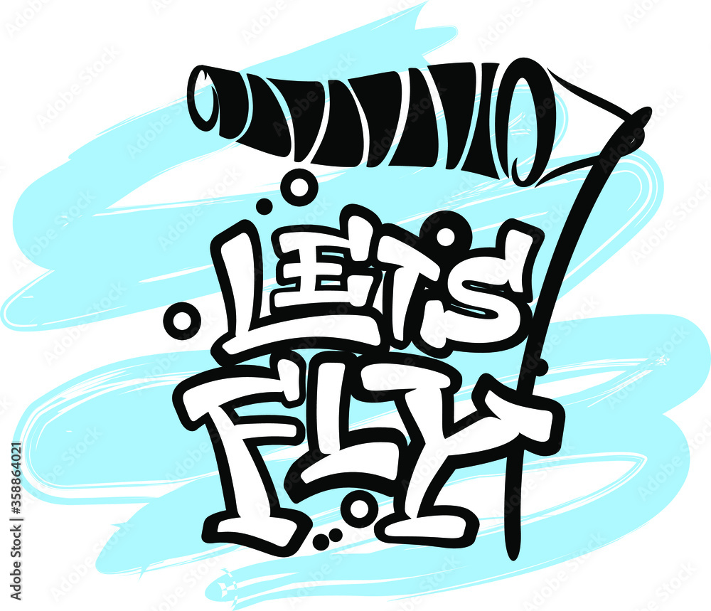 Graffiti Word Fly
