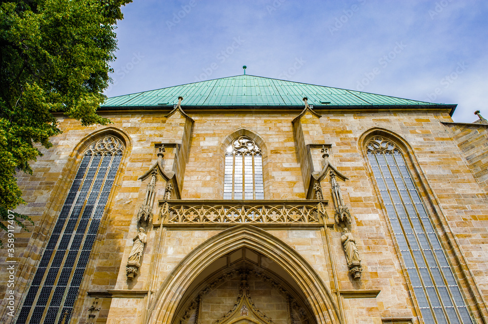 It's Back part of the Erfurt Cathedral and Collegiate Church of St Mary ...