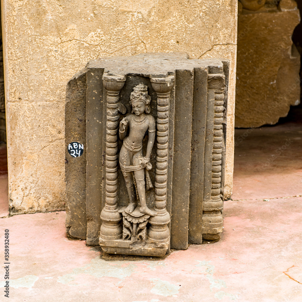 It's Pieces at the Chand Baori, a stepwell in the village of Abhaneri ...
