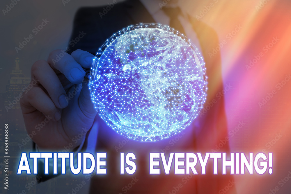 Handwriting text Attitude Is Everything. Conceptual photo Personal ...