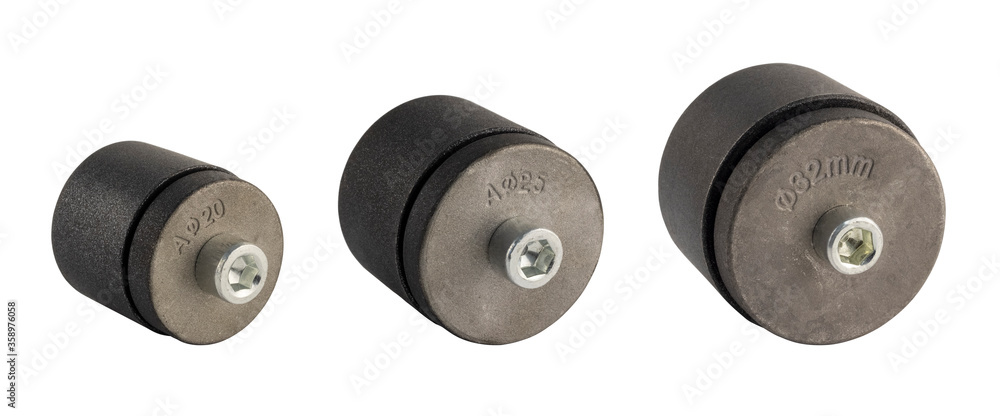 Set of nozzles for soldering iron for PPR pipes. Diameter of nozzles ...