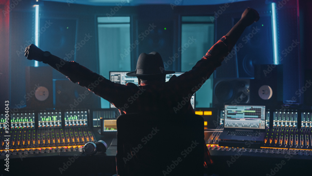 Artist, Musician, Audio Engineer, Producer in Music Record Studio, Uses ...