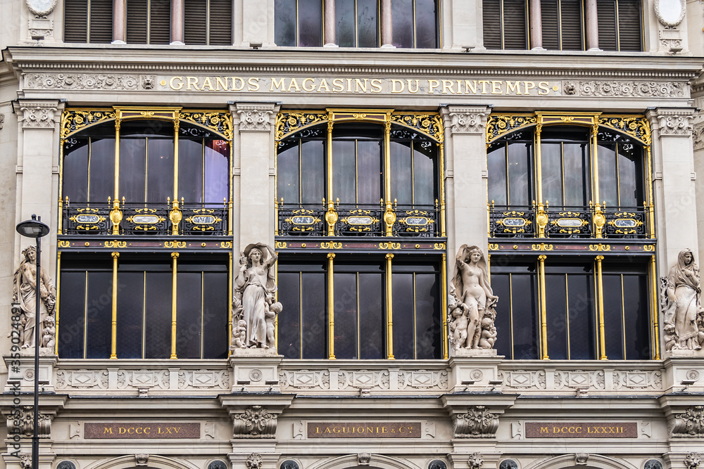 Paris Printemps (founded in 1865) - largest beauty Department Store in ...