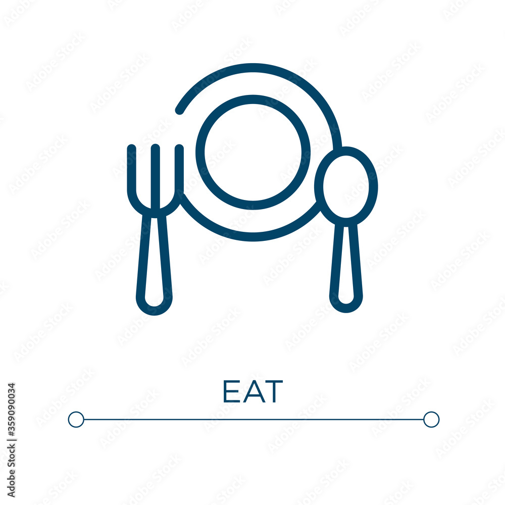 Eat Symbol Vector