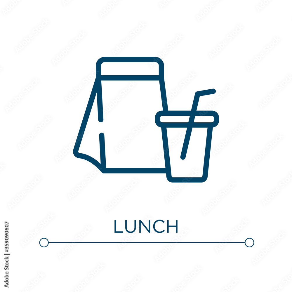 Lunch Icon Vector