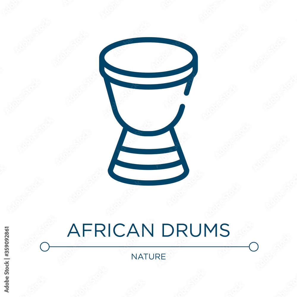 African Drums Icon