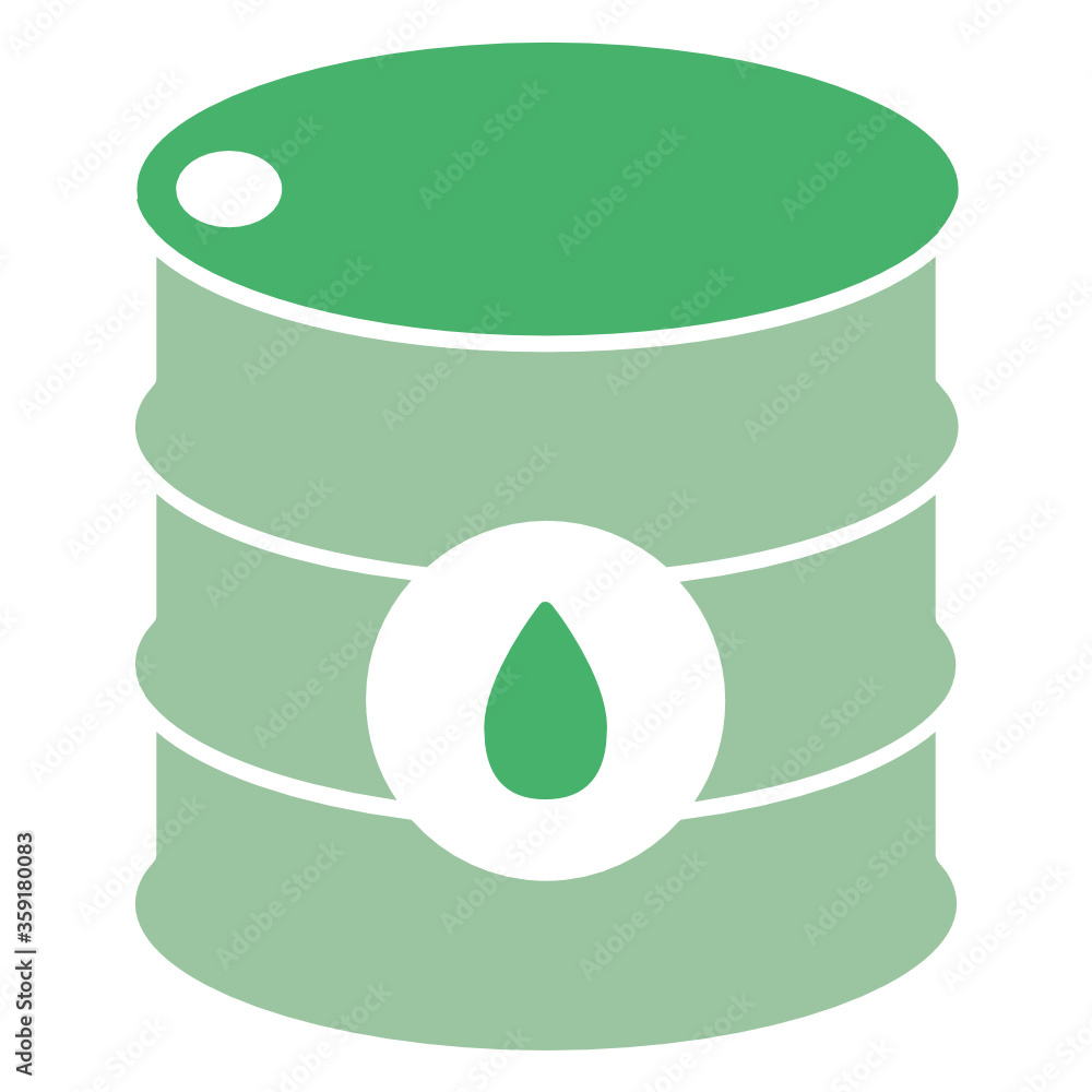Vecteur Stock Biodiesel Drum Concept, Bio Fuel Gallon Vector Icon ...