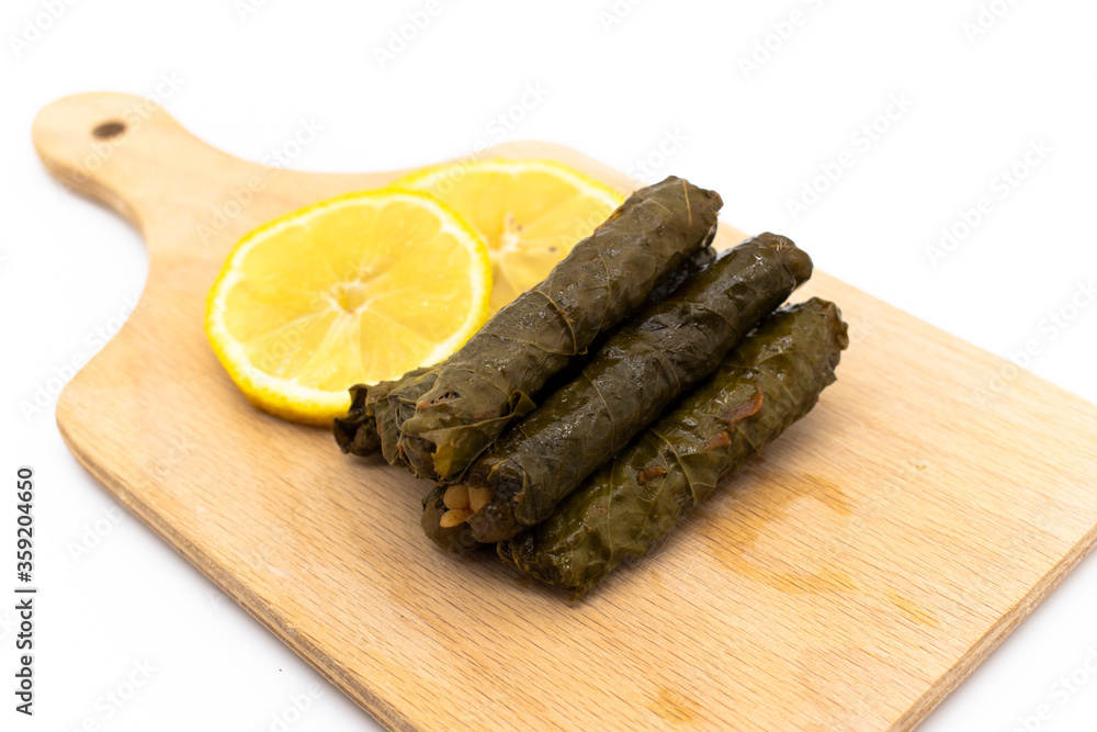 Sarma is a Turkish Traditional famous food on grape leaves. Turkish ...