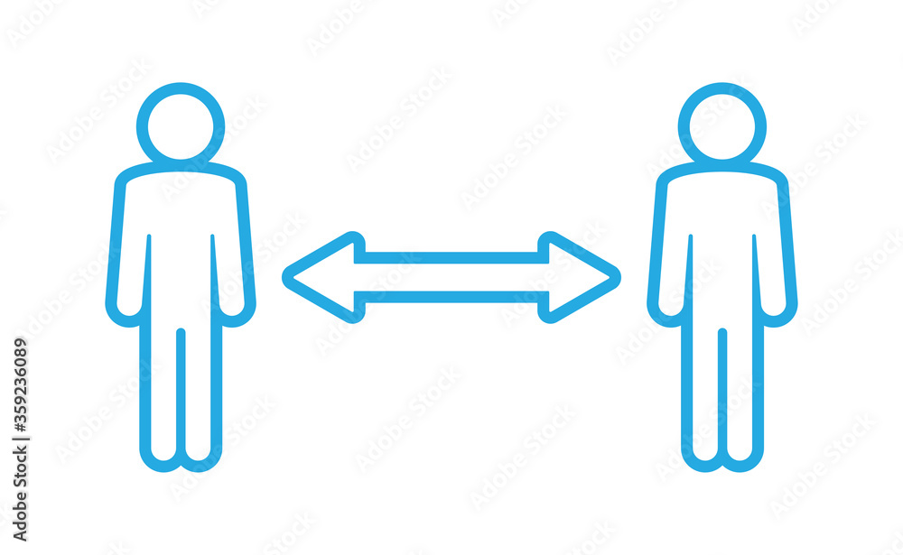 Keep your distance. Social preventive measure for coronavirus ...