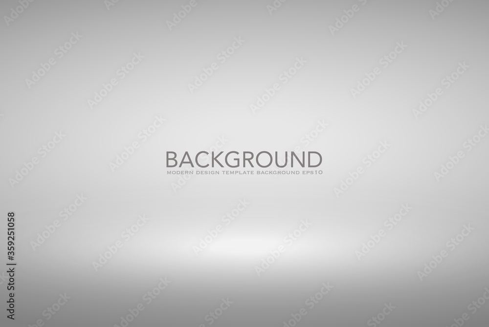 Abstract gray gradient studio background, empty room showcase interior ...